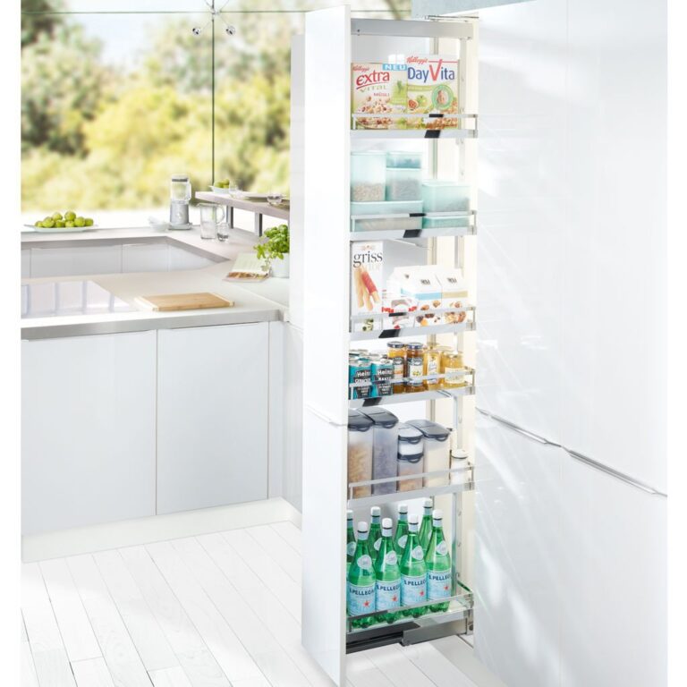 Pull Out Kitchen Pantry Storage Cabinets | Hafele Pantry Units